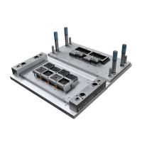 China Custom Design High Precision Blueberry Clamshell Thermoformed Packaging Die Durable Steel Multi Cavity Punching Mold Cold Runner for sale