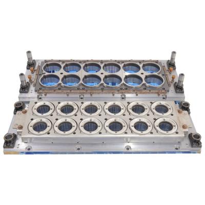 China Plastic Mould Multi Station Thermoforming Brand Cup Lid Mold for sale