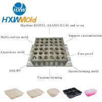 China Durable Aluminum 3 Station Thermoforming Mold Multi Cavity Automatic Blister Packaging Tool for sale