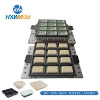 China CNC Machined Aluminum Thermoforming Mold For Disposable Meal Prep Takeaway Food Boxes for sale