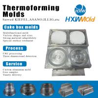China High Precision Automatic Thermoforming Cake Box Mold Custom Made Aluminium Cake Tool Precision Vacuum for sale