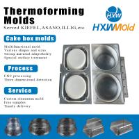 China Fully Automatic Biodegradable Cake Box Thermoformed Making Machine Mold Eco Friendly Plastic for sale