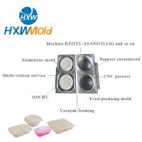 China High Precision CE Certified Aluminium Vacuum Forming Mold for Cake Box Custom Automatic Thermoforming Design for sale