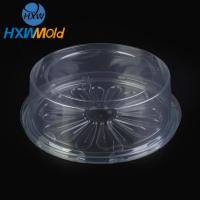 China Fully Automatic 3 Station Disposable Clamshell Aluminium Cake Box Food Container Vacuum Forming Mould OEM Model 23 for sale