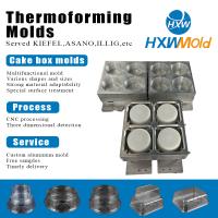 China Dual Use Automatic Thermoforming Mold for Clear Plastic Cake Boxes and Trays for sale
