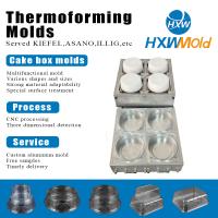 China Long Lifespan Aluminum Moulds for Plastic Bakery Trays for sale