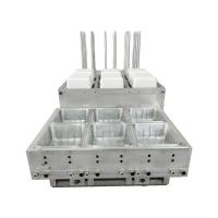 China Durable Disposable Dessert Clamshell Packaging Moulds Aluminum Thermoforming Die for sale