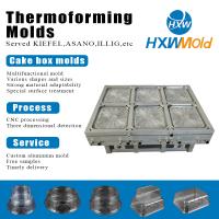China Multi Cavity Aluminum Blister Mold for PP PS Plastic Cake Tray Production for sale