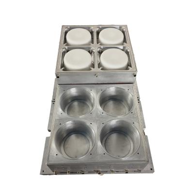 China Low Wear Aluminum Thermoforming Mould for PP PET Plastic Cake Containers for sale