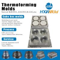 China Low Wear Aluminum Thermoforming Mould for PP PET Plastic Cake Containers for sale
