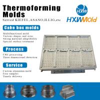 China Customizable Aluminum Die for Foldable Cake Box Thermoforming Moulds for sale