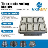 China Customizable Aluminum Die for Foldable Cake Box Thermoforming Moulds for sale