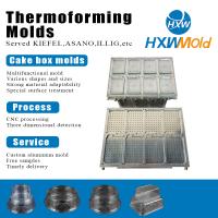 China Aluminum Thermoforming Tool for Air Tight Seal Cake Container Production Mold Category Product for sale