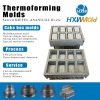China Aluminum Thermoforming Tool for Air Tight Seal Cake Container Production Mold Category Product for sale
