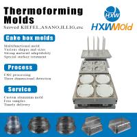 China High Speed Cake Box Thin Wall Container Mould High Production Thermoforming Mold for sale
