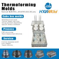 China High Speed Cake Box Thin Wall Container Mould High Production Thermoforming Mold for sale