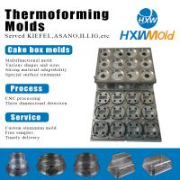 China Custom CNC Precision Thermoforming Mold for Food Packaging Plastic Cake Box Tooling for sale