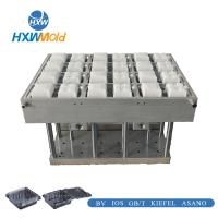 China CNC Machined Aluminum Thermoforming Mold Hot Cold Runner For Clear Plastic Fruit Boxes for sale