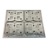 China Aluminium Lunch Box Mold Thermoforming Food Tray CNC Hot / Cold Runner for sale