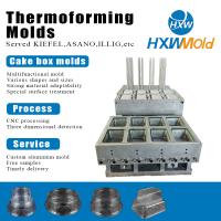 China HXWMold Fresh Fruit Box Blister Packaging Box Plastic Food Container Thermoforming Machine Mould for sale