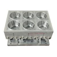China Transparent Window Cake Box Mold CNC Machined Aluminum Baking Packaging Mold for sale