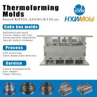 China High Precision CNC Machined Aluminum Mold For Clear Plastic Cake Lids for sale