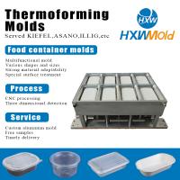 China Custom Aluminum Blister Mold with CNC Precision Polished Surface Tight Tolerances for Bakery and Patisserie Cake Boxes for sale