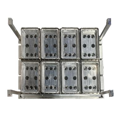 China High Clarity Thin Wall Container Mould Aluminum Lid Mold CNC Process Polished Surface for sale