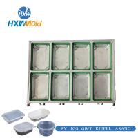 China Multi Cavity Thin Wall Container Mould Aluminum Mold For PET Plastic Cake Lids for sale