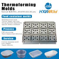 China High Precision Thin Wall Container Mould Polished CNC Pastry Box Cake Container Mold for sale