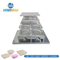 China HXWMold Aluminum Thermoforming Mold for Plastic Food Plate Packaging for sale