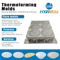 China Customized Aluminium Mold Precision Round Dish Tooling for Thermoforming for Production for sale