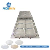 China Industrial Grade Large Round Dish Thermoforming Mold for Automatic Food Container for sale