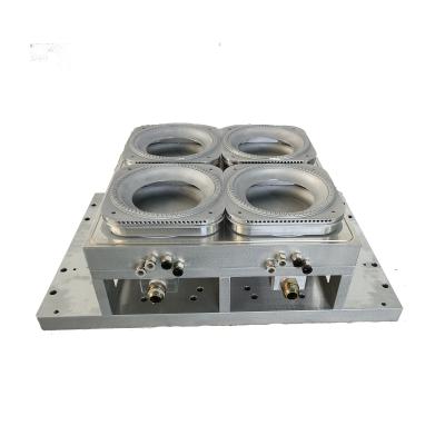 China High Precision CNC Aluminum Thermoforming Mold 0.02-0.05mm for Plastic Vacuum Packaging for sale