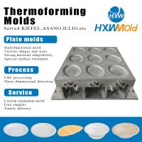 China CNC Polishing Plastic Plate Mould Aluminum Food Container Vacuum Thermoforming Mold for sale