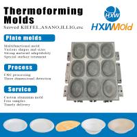 China High Precision CNC Thermoforming Machine Mold Vacuum Forming Food Packaging Mold Polished for sale