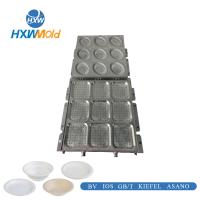 China CNC Polished Aluminum Vacuum Thermoforming Mold for Plastic Plate Food Packaging for sale