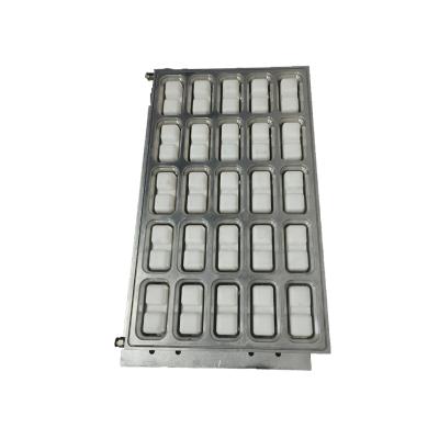 China Custom Double Cavity Food Plastic Tray Mould Aluminum For Fast Production for sale