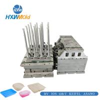 China Thermoforming Fruit Box Mold Stainless Steel Three Station Fully Automatic Tray Injection Molding for sale