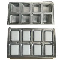 China Aluminium Punching Fully Automatic Three Station Plastic Bowl Cake Box Tray Fruit Mold System for sale