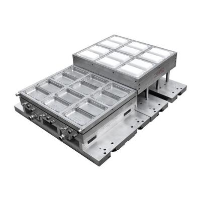 China Disposable Starch Lunch Box Thermoforming Mold Plastic Vacuum Forming to Go Option for sale