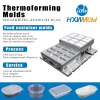 China Disposable Starch Lunch Box Thermoforming Mold Plastic Vacuum Forming to Go Option for sale