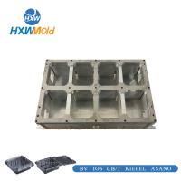 China High Speed 3 Cavity Strawberry Clamshell Mold for Bulk Production of Molds for sale