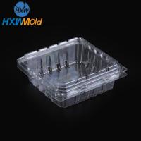 China High Speed 3 Cavity Strawberry Clamshell Mold for Bulk Production of Molds for sale