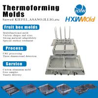 China Precision CNC Thermoforming Fruit Box Mold Hot Cold Runner 0.02-0.05mm Tolerance for sale