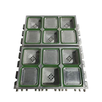 China Plastic Aluminum Fruit Box Mold Vacuum Forming Food Container Moulds for sale