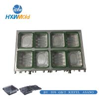 China Multi Cavity Aluminum Fruit Container Mold With 4 6 8 Holes for sale