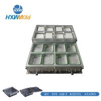 China Multi Cavity Aluminum Fruit Container Mold With 4 6 8 Holes for sale
