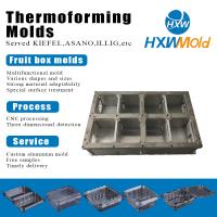China OEM Aluminum Thermoforming Mold Plastic Clamshell Moulds for sale