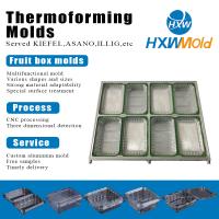China Heavy Duty Fruit Box Mold Polishing Aluminum Fruit Packaging Mould for sale